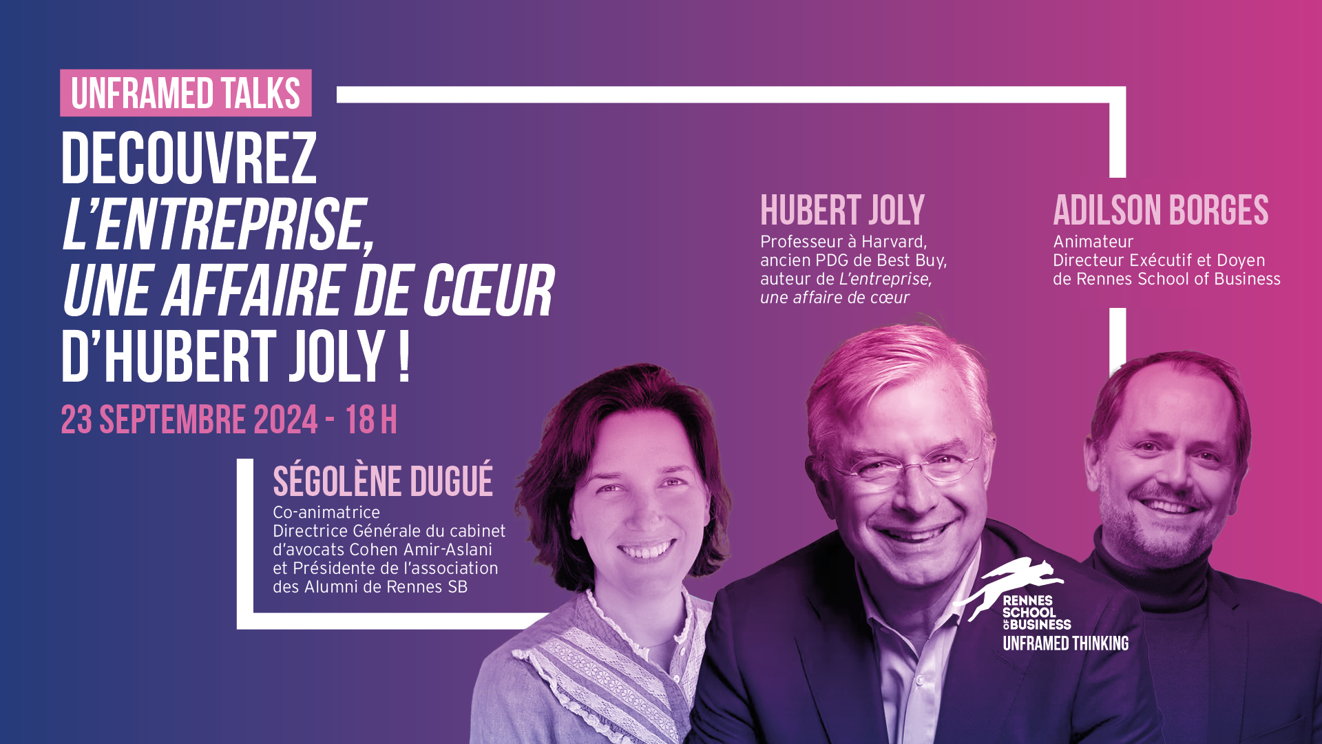 "L'Entreprise, une affaire de cœur" par Hubert Joly