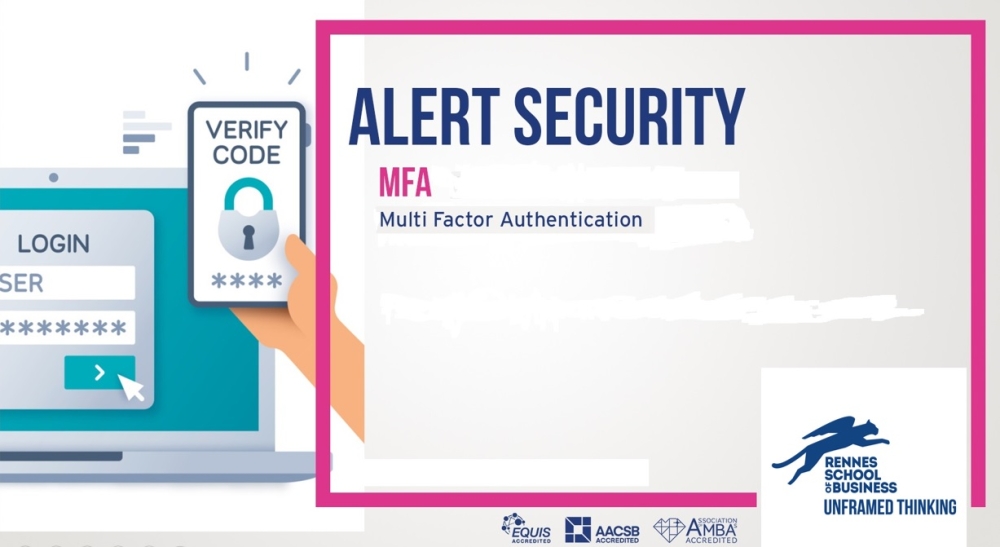 Activation MFA : l'Ecole renforce la sécurité de votre compte