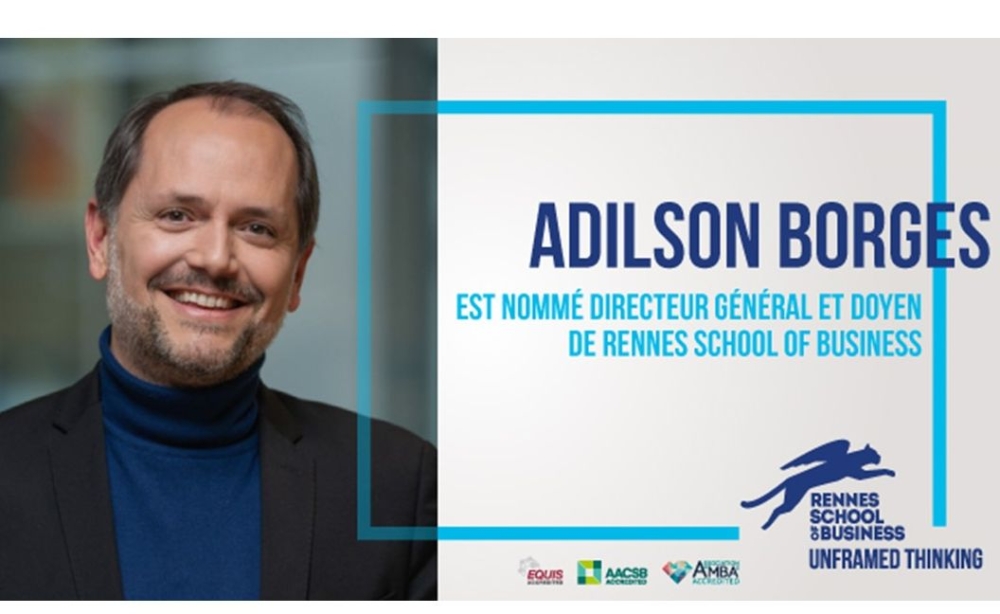 Rennes School of Business nomme Adilson Borges au poste de Directeur ...